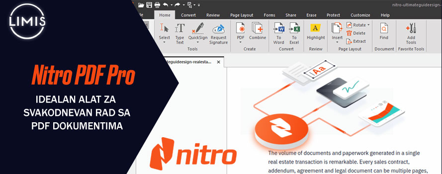 CADzona | LIMIS doo Ruma - Vaš legalan softver - Nitro Pro 13